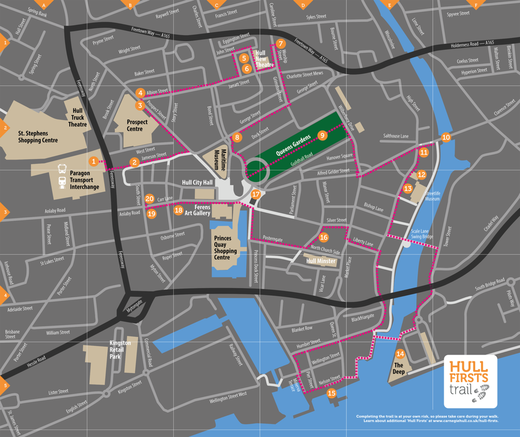 New trail for city centre - Hull Business Improvement District (BID)